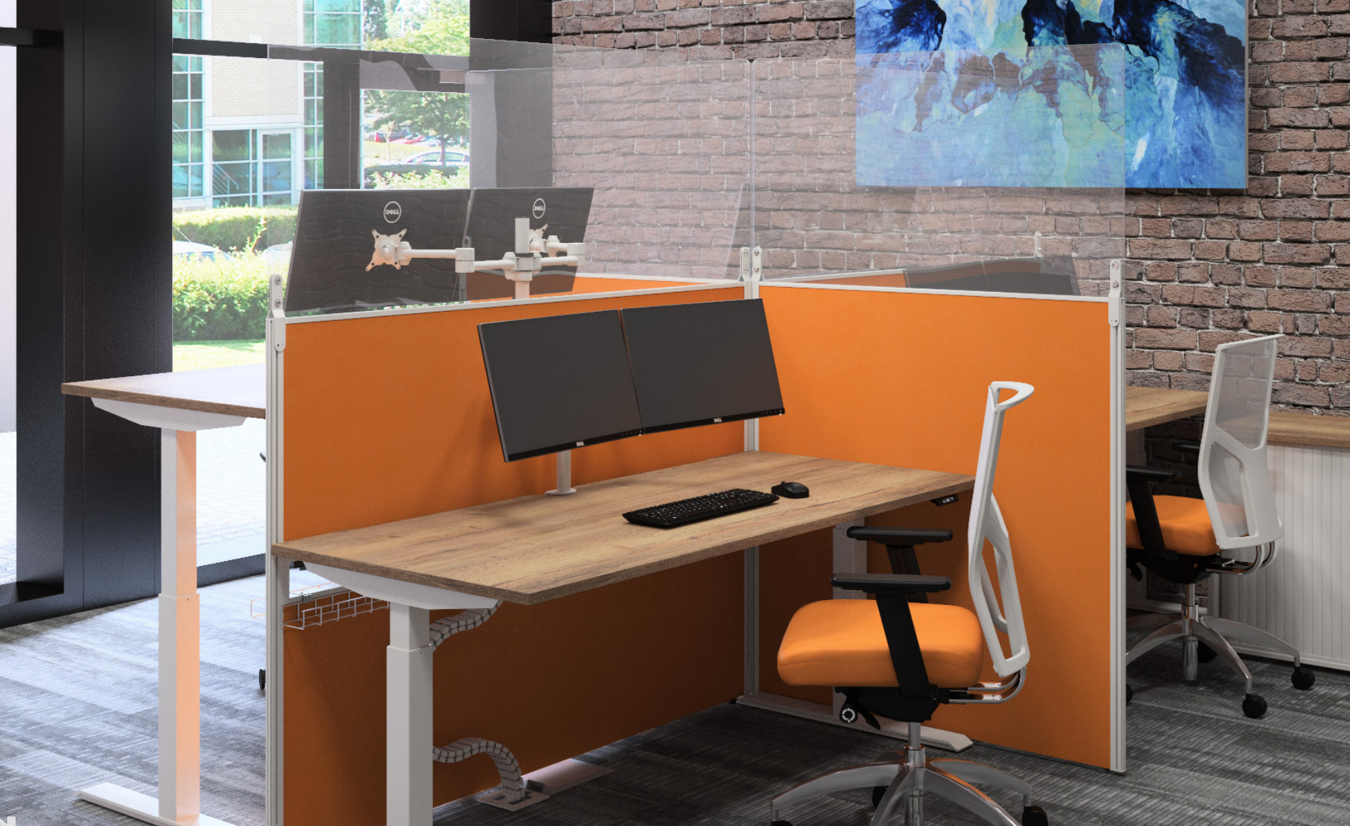 Protective Screens : Dragonfly Office Interiors - UK Office Furniture ...